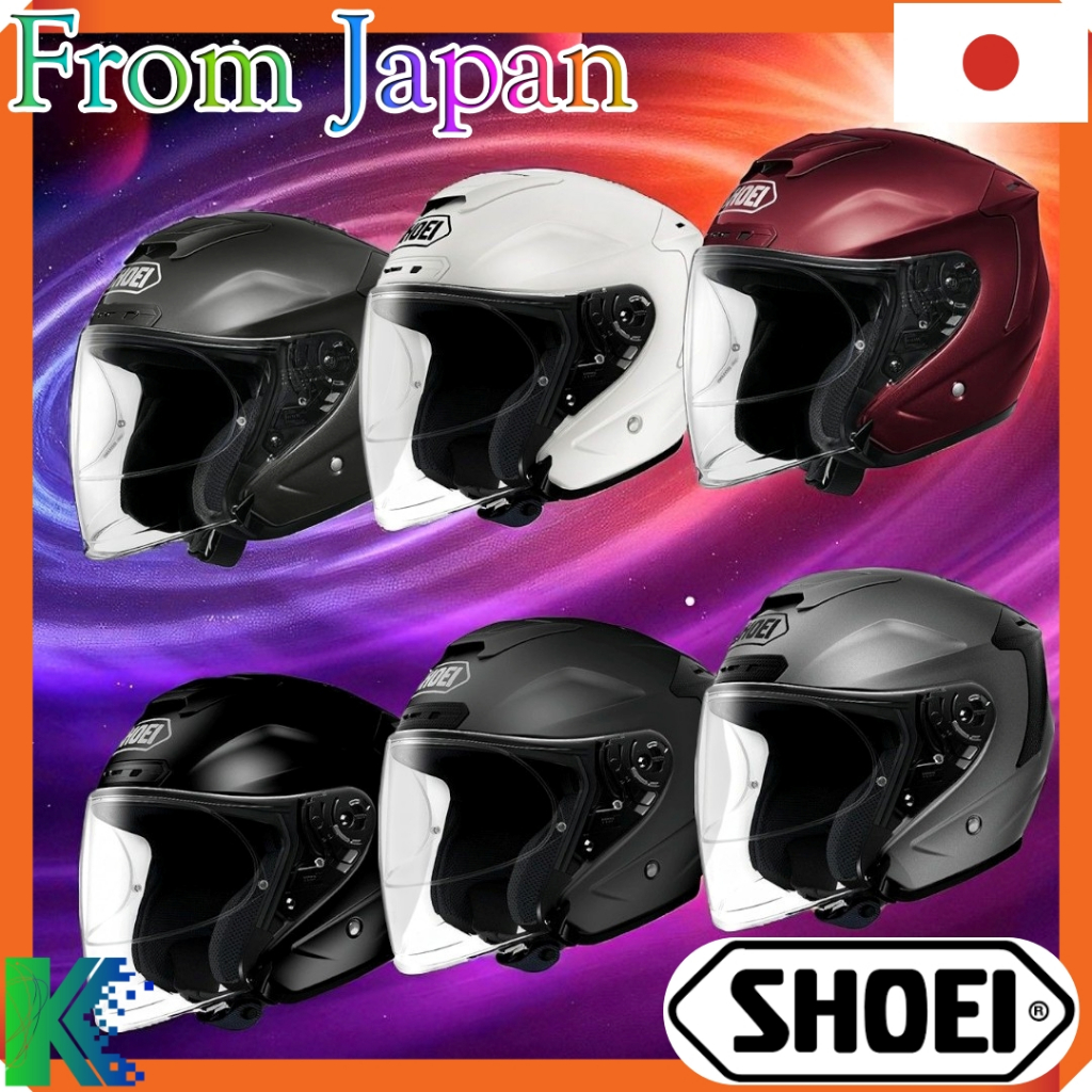 SHOEI J-FORCE IV Open Face Helmet - Lightweight, Stylish, and Safe ...