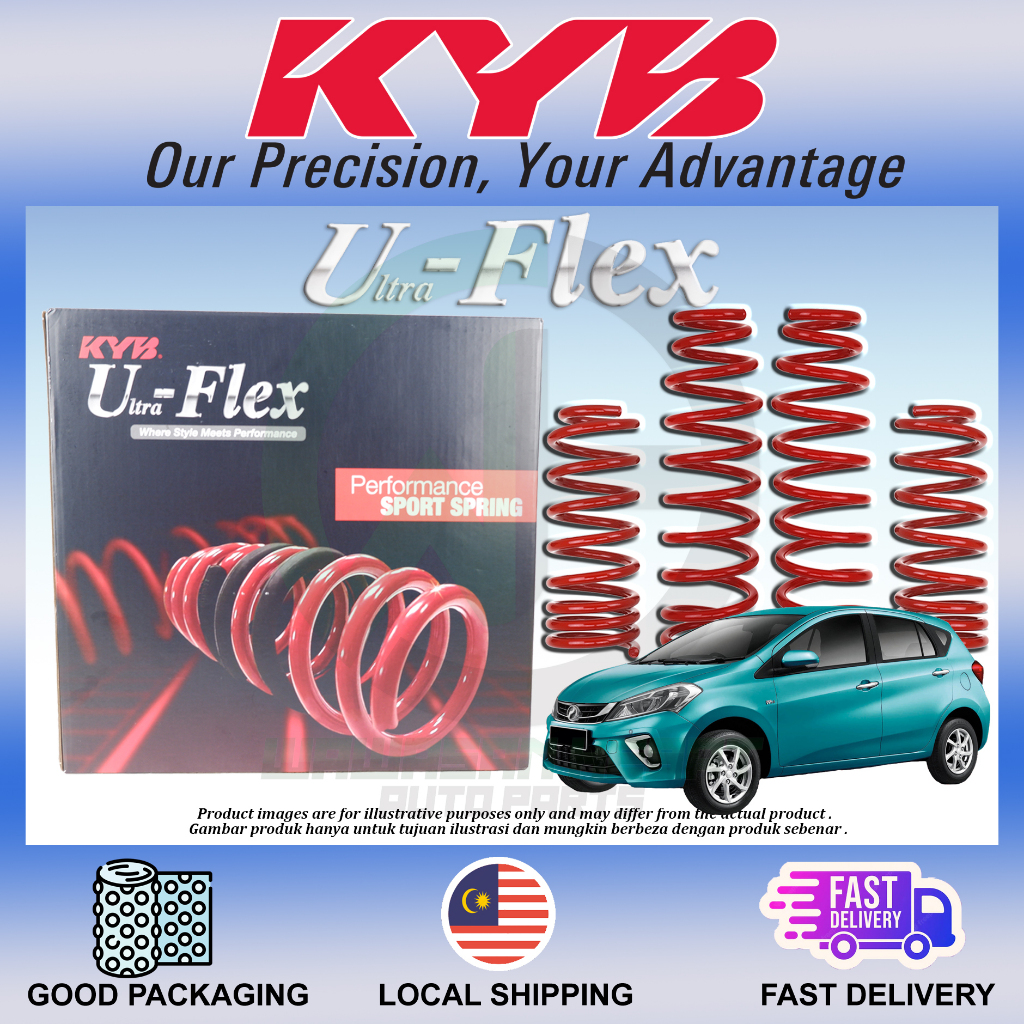 Perodua Myvi D20N Sport Spring Performance Kayaba KYB U-FLEX [Original ...