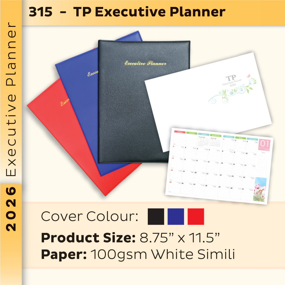 [ READY STOCK ] Executive Planner 2026 A4 size | Shopee Malaysia