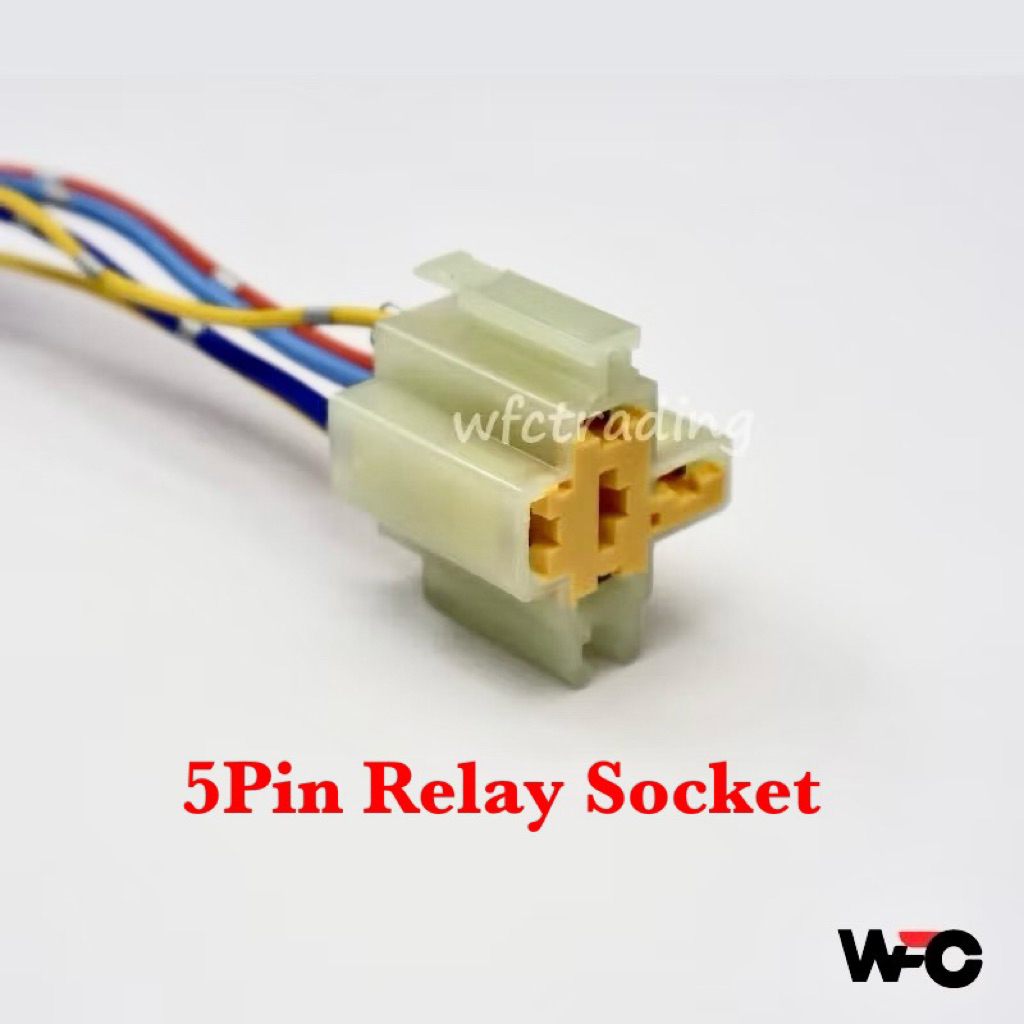 Universal Relay Socket 5Pin Relay Socket Good Quality Clip Socket High ...