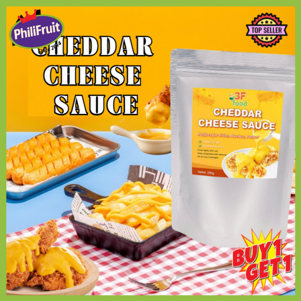 [BEST SELLER] 3F Food Cheddar Cheese Sauce 250g – Dipping sauce for ...