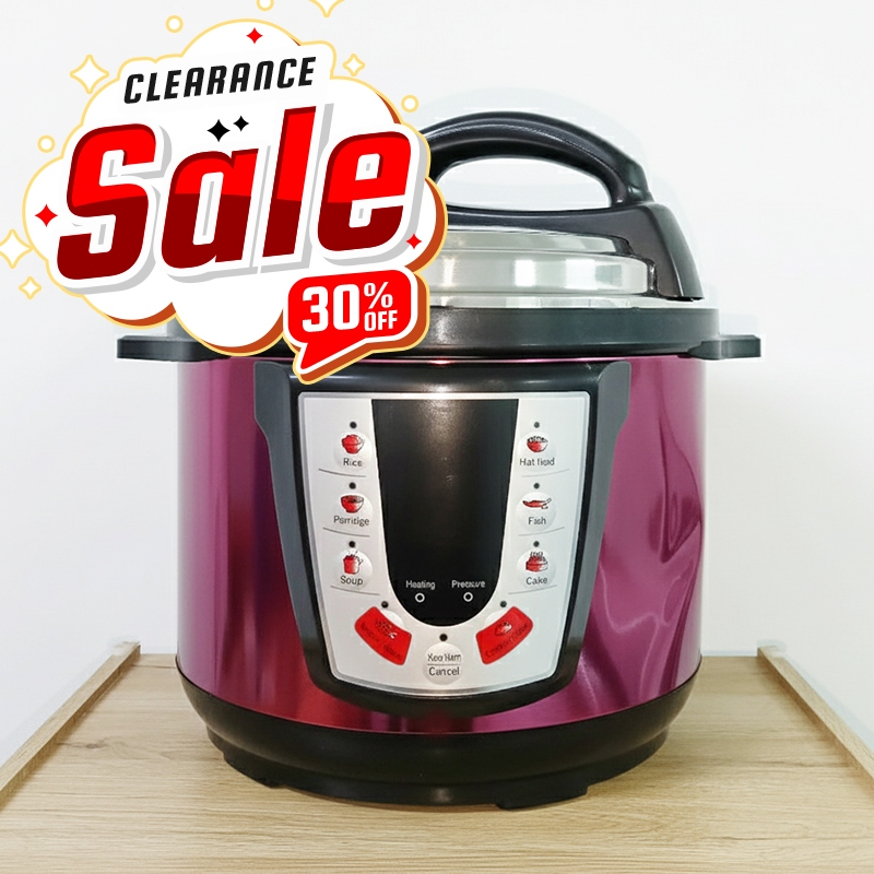 CLEARANCE SALE !! Pressure Cooker Electric Multi Cooker Rice Soup Meat ...