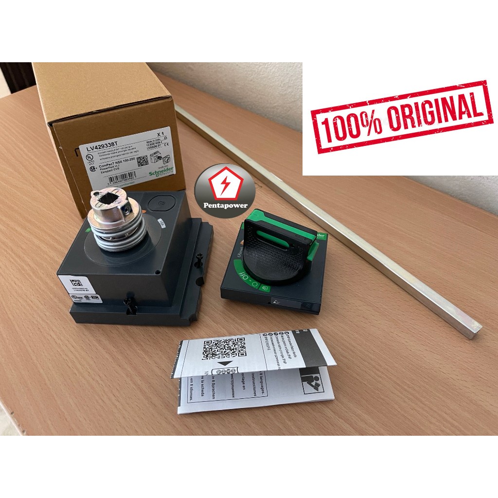SCHNEIDER LV429338T extended rotary handle, ComPacT NSX 100/160/250 ...