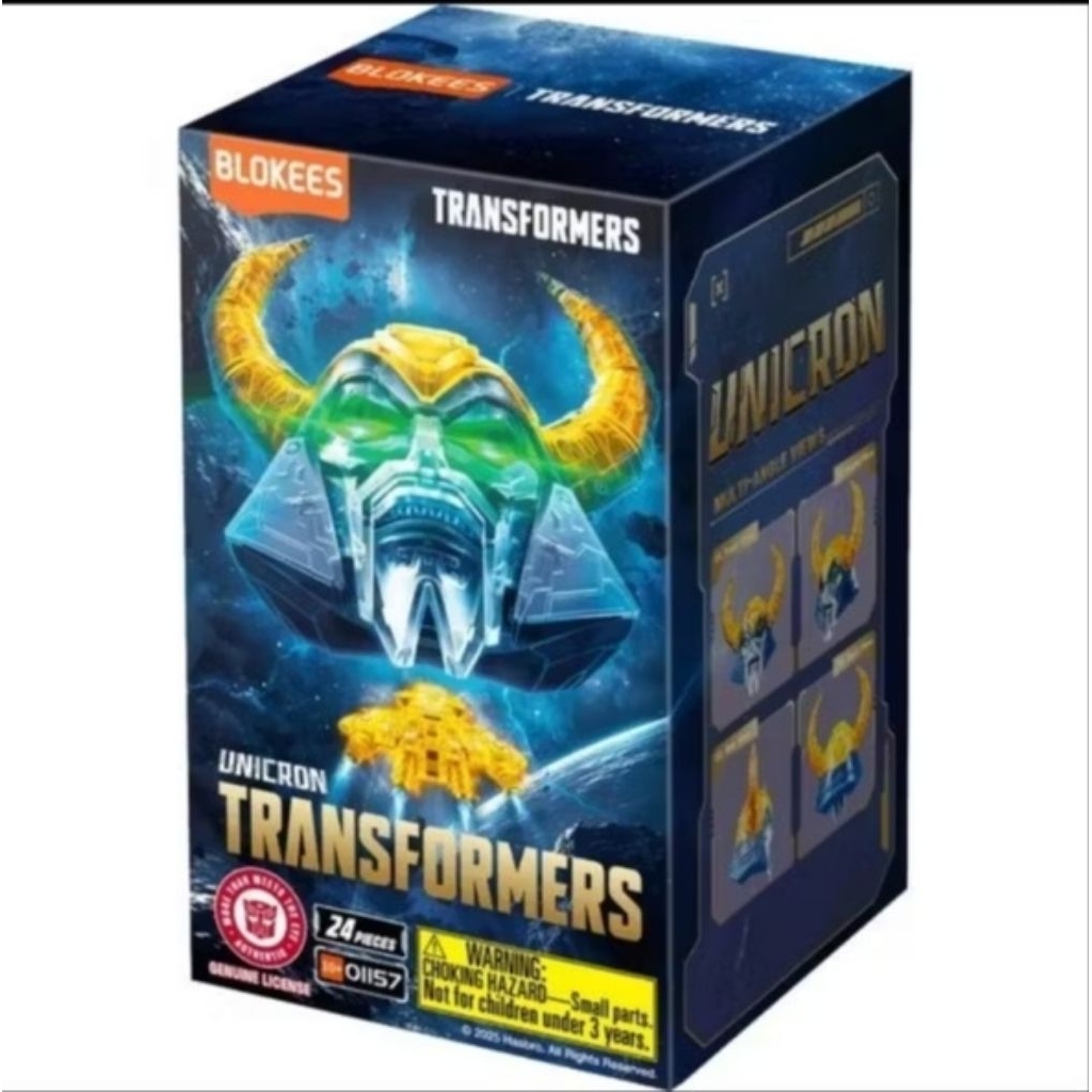BLOKEES TRANSFORMERS UNICRON TRANSPARENT VERSION | Shopee Malaysia