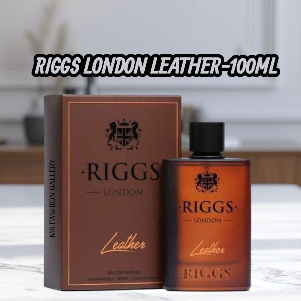 RIGGS LONDON LEATHER 100ML EDP UNISEX PARFUM | Shopee Malaysia