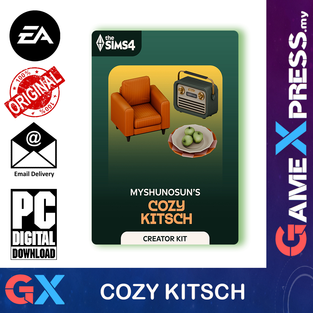 The Sims 4 Cozy Kitsch Kit PC / Mac EA Platform - TS4 | Shopee Malaysia