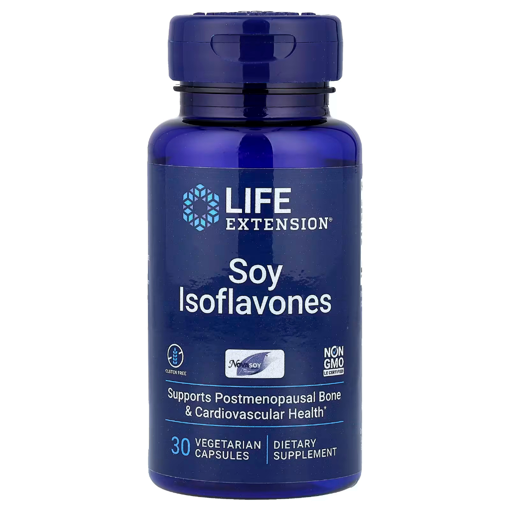 Life Extension, Isoflavon Soya, 30 Kapsul Vegetarian (135 mg setiap ...