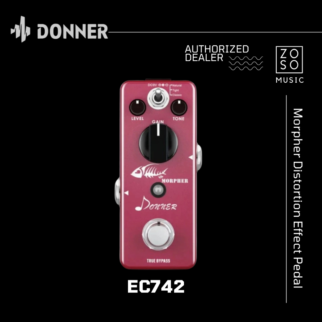 Donner EC742 Morpher Distortion Effect Pedal | Shopee Malaysia