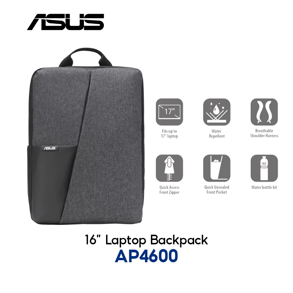 ASUS AP4600 Laptop Backpack 90XB08L0-BBP000 Ready Stock | Shopee Malaysia
