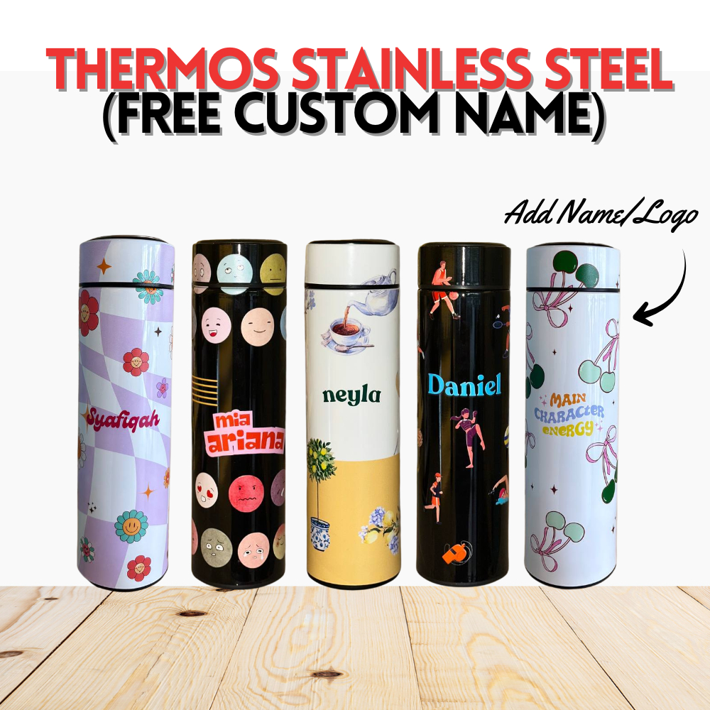 CUSTOMIZED UV THERMOS (FREE CUSTOM NAME) | Shopee Malaysia