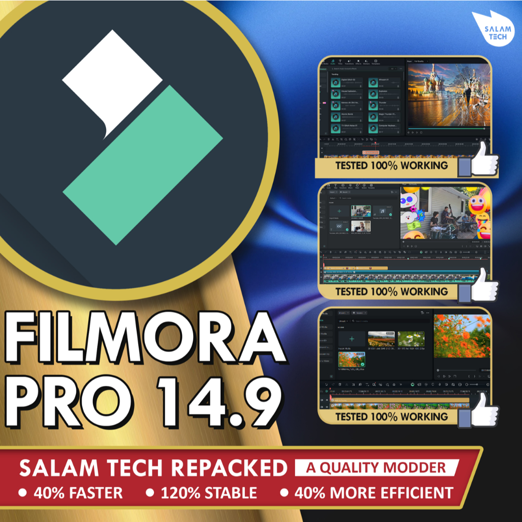 Wondershare Filmora 14.9 2025 ⚡ LIFETIME PREMIUM ⚡ LIFETIME ACTIVATED ⚡ ...