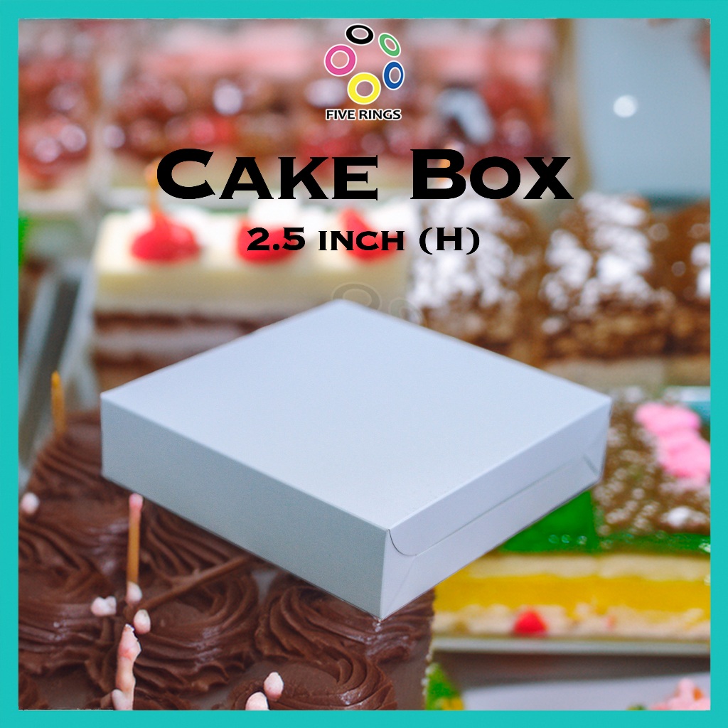 Cake Box / Kotak Kuih Talam / Kotak Kuih Lapis / Kotak Pizza Box 7 8 9 ...