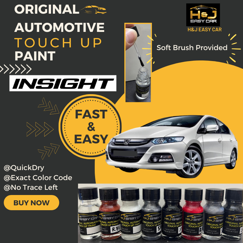 HONDA INSIGHT Automotive Original COLOR CODE Touch Up Paint 10ML ...