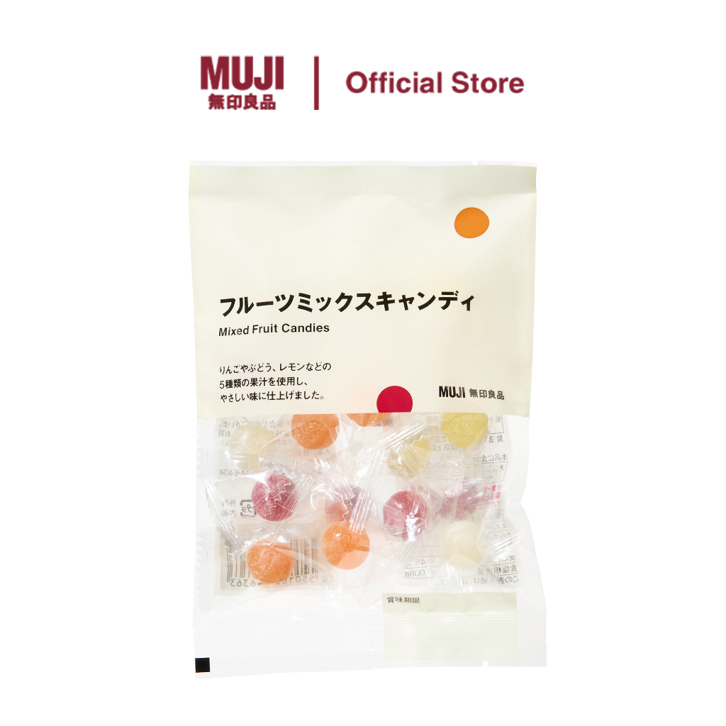 MUJI Mixed Fruit Candy 50g | Shopee Malaysia