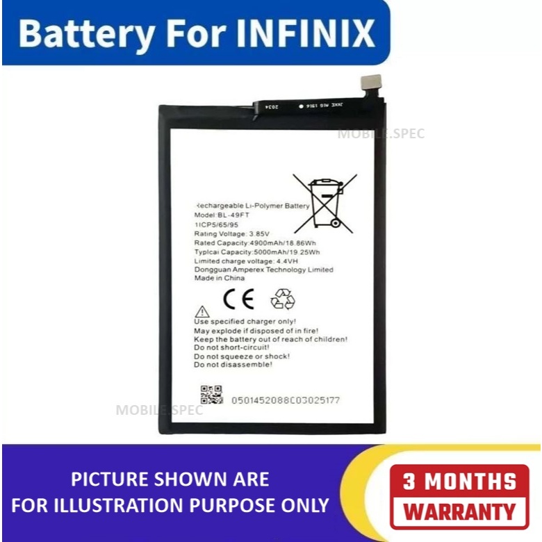 Battery For INFINIX HOT 8 LITE HOT 9 PRO HOT 20i SMART 5 SMART 6 HD BL ...