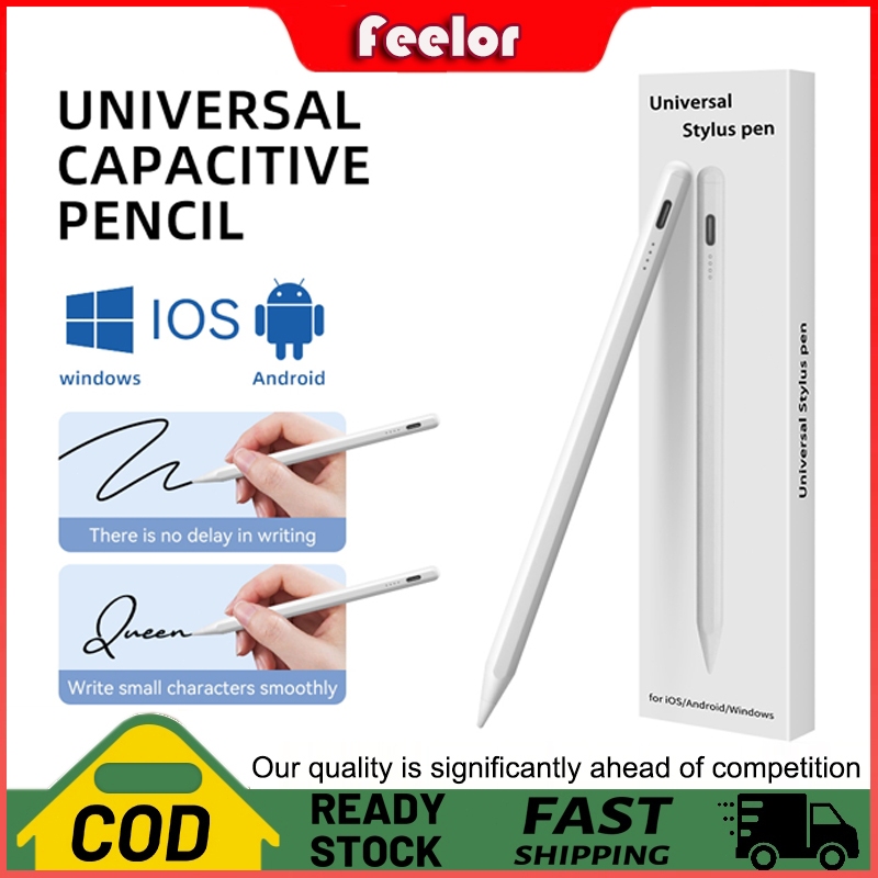 Universal Stylus Pen Capacitive Stylus for Tablets with Palm Rejection ...