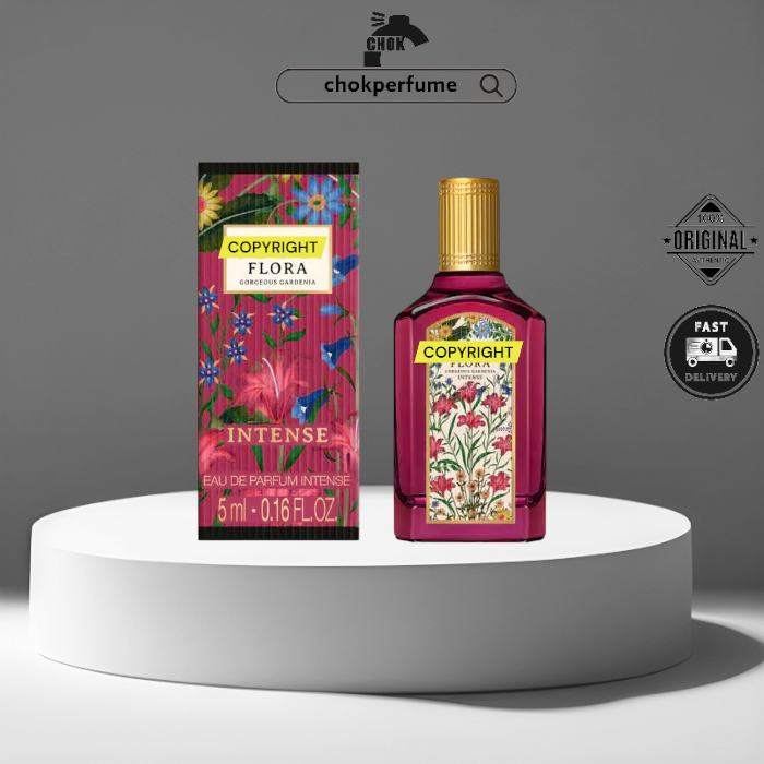 Flora Gorgeous Gardenia Intense / EDP 5ml Perfume Miniature / Perfume ...
