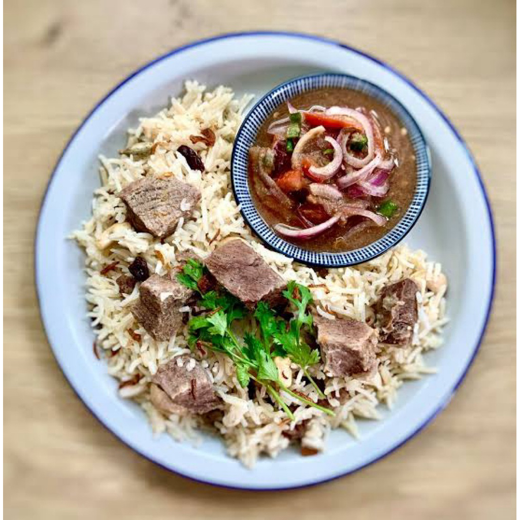 Pes Nasi Daging Utagha Homemade (Pes Lengkap Nasi + Sup Daging ...