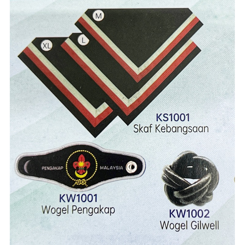 Skaf Pengakap & Wogel Pengakap *Original | Shopee Malaysia