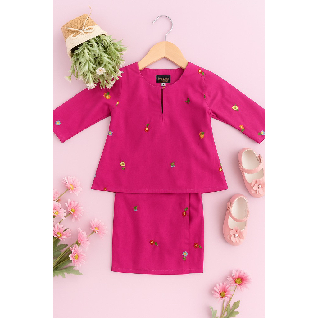 KURUNG CHINTA KIDS | KURUNG SULAM COTTON | NBORN -12Y | Shopee Malaysia