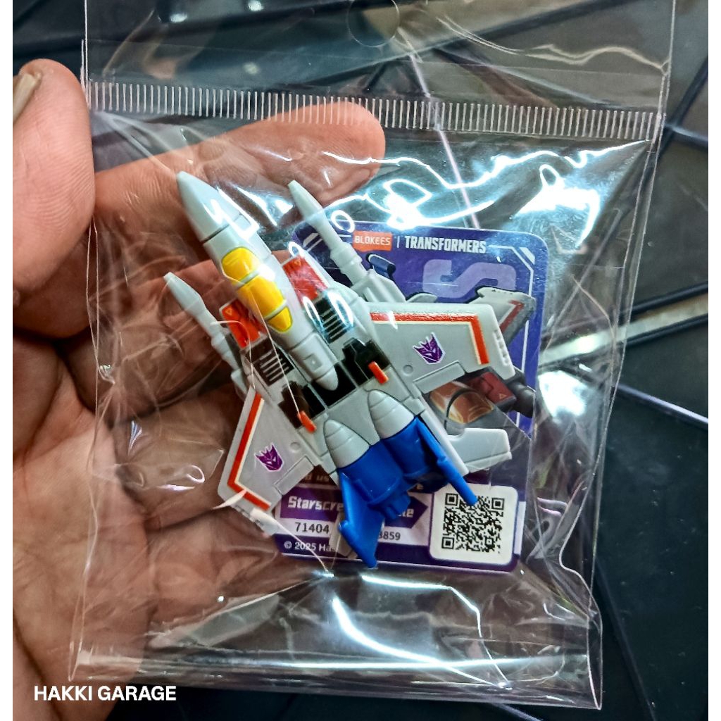 HASBRO BLOKEES TRANSFORMERS STARSCREAM VEHICLE l | Shopee Malaysia