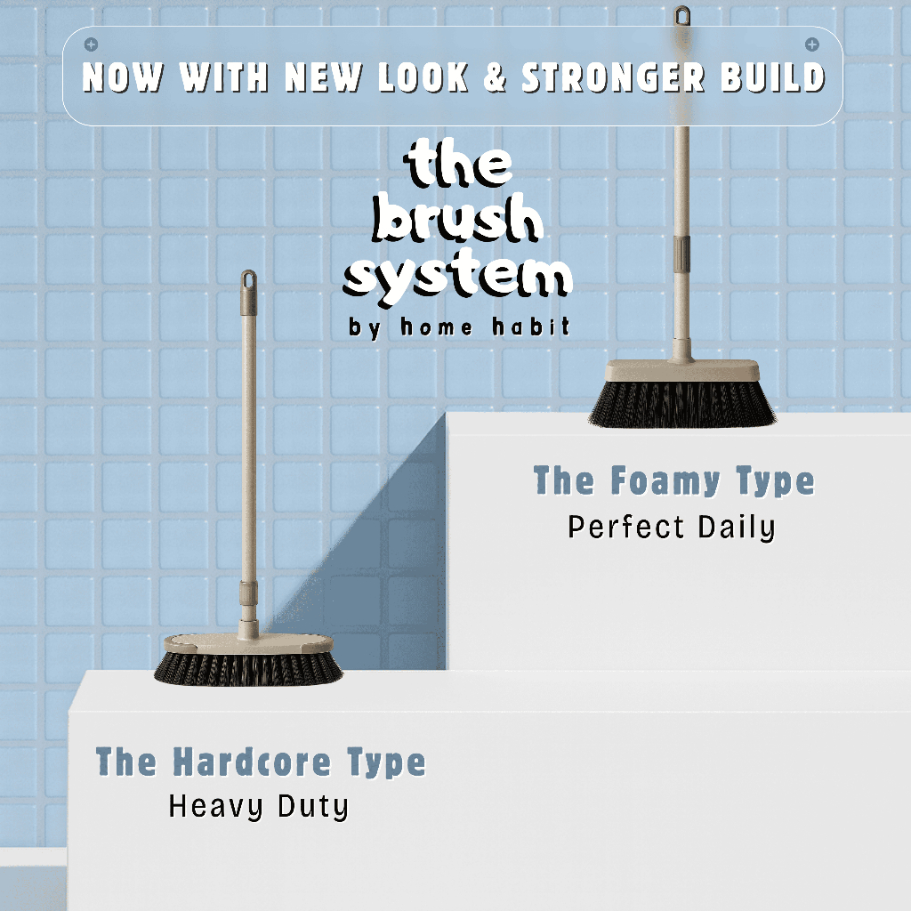 The Brush System by Home Habit - Berus Tandas, Long Handle Brush ...