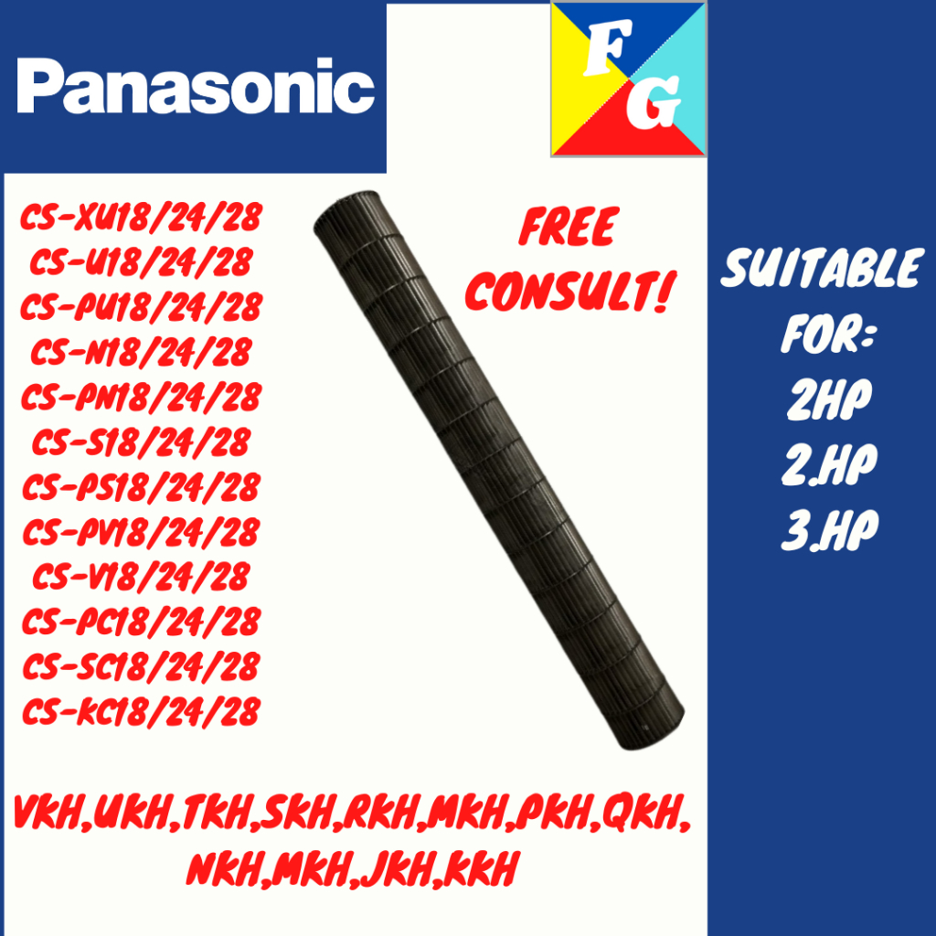 Local🇲🇾 [ORIGINAL] PANASONIC Aircond Fan Blower / Blower Wheel Cross ...