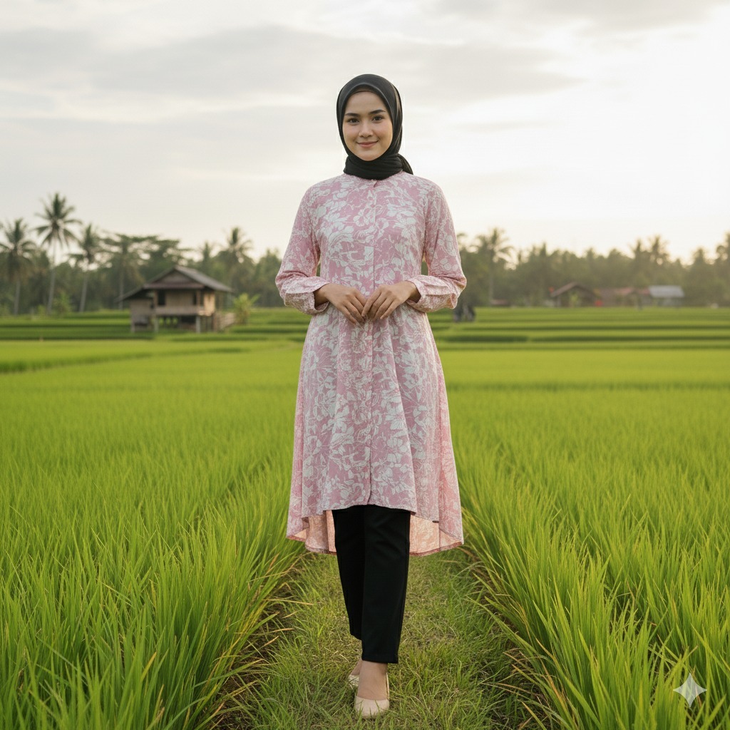 BLOSSOM BLOUSE LABUH MUSLIMAH BY Tira Legacy | Shopee Malaysia