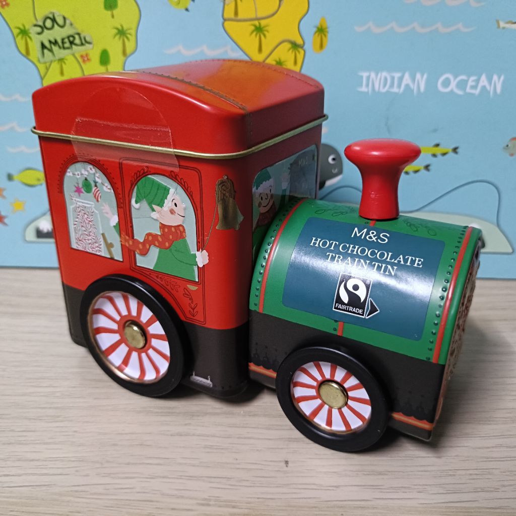 ARES M&S Hot Chocolate Train Tin (Expiry 2026) | Shopee Malaysia