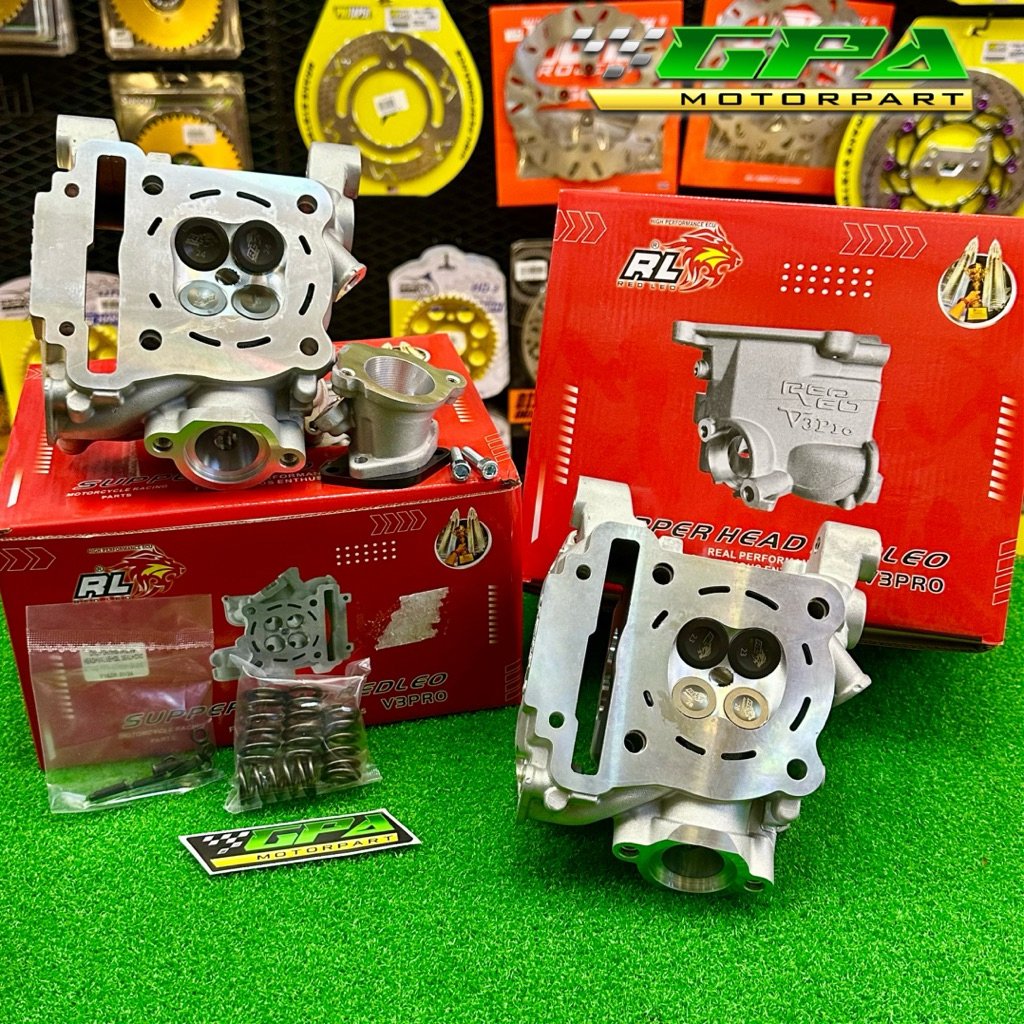 RED LEO RACING SUPERHEAD V3 CNC Y16 NVX 20/23 21/24 | Shopee Malaysia