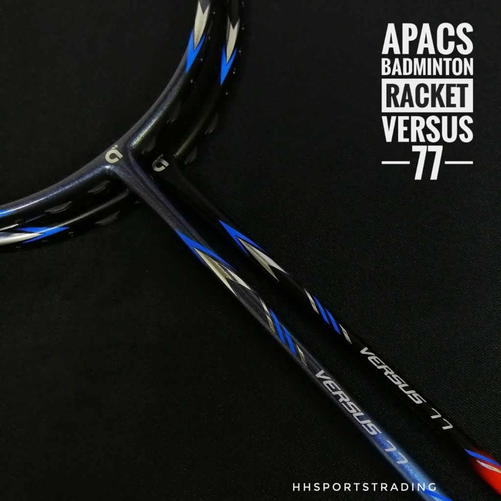 APACS Badminton Racket VERSUS 77 ( 100% Original ) 35LBS | Shopee Malaysia
