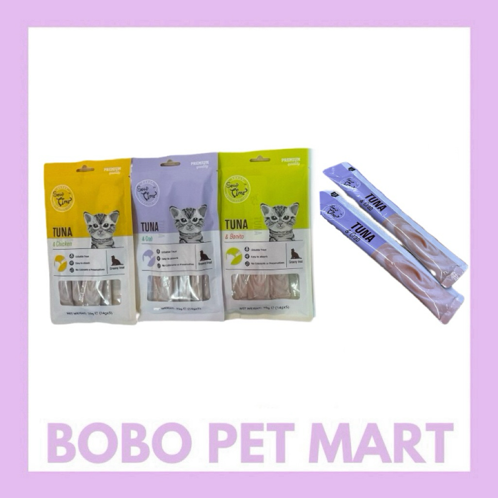 Soup Time Cat Creamy Stick Cat Snack 1 pcs only (14g) | Shopee Malaysia