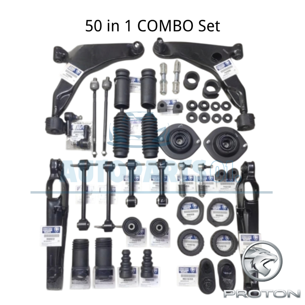 [50 IN 1 COMBO SET] Suspension Arm Full Set Lower Arm Rear Arm Link ...