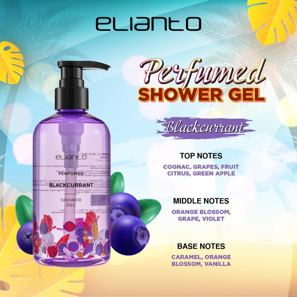 Elianto Perfumed Shower Gel [Long Lasting, Body Wash, Body Care, Tahan ...
