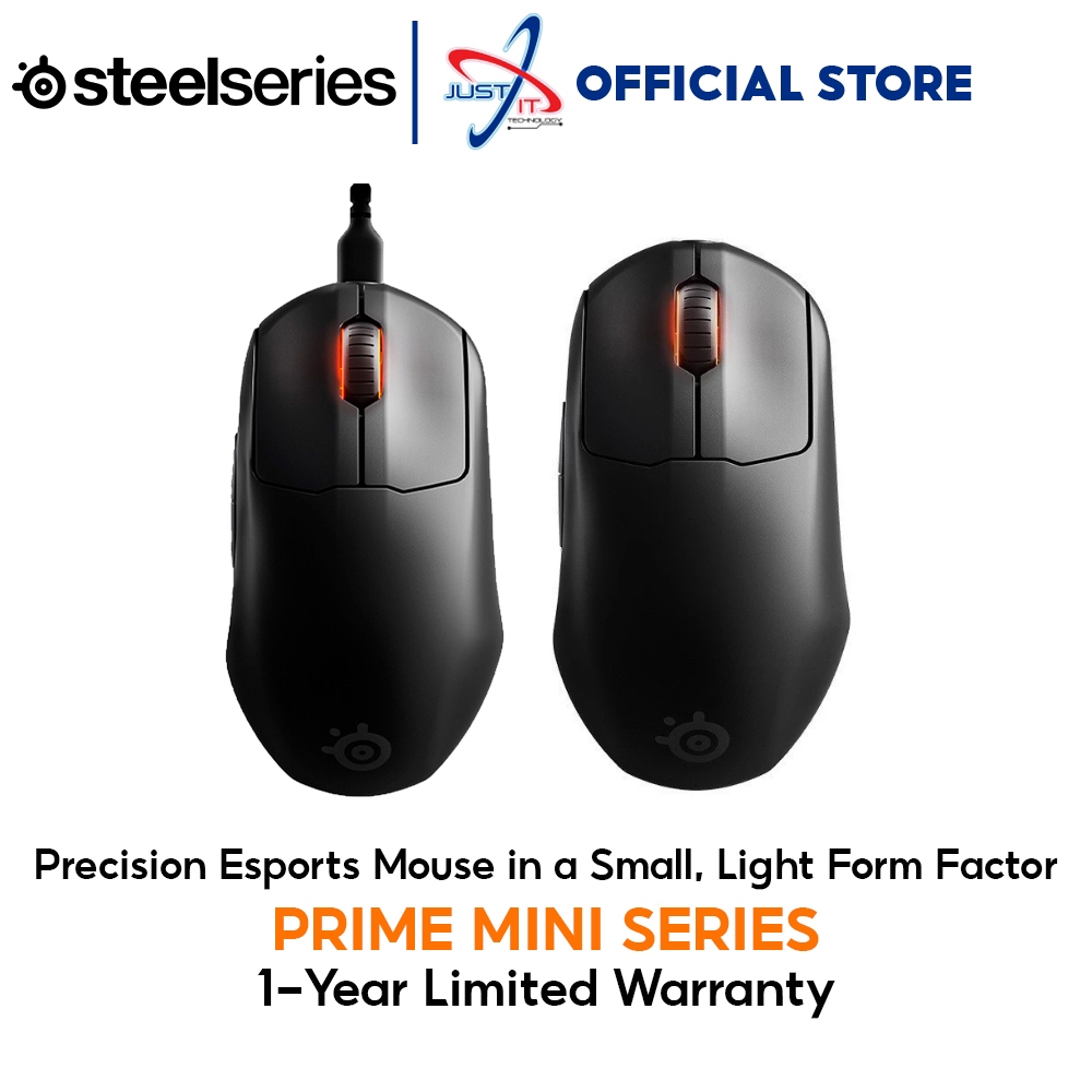 STEELSERIES PRIME MINI WIRELESS / WIRED PRECISION ESPORTS MOUSE IN A ...