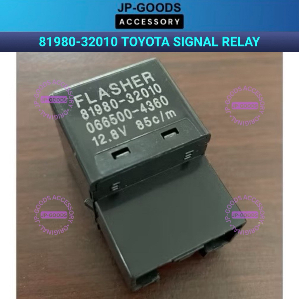Toyota Signal Relay Flasher Unit Condenser 81980-32010 (12V 3PIN ...