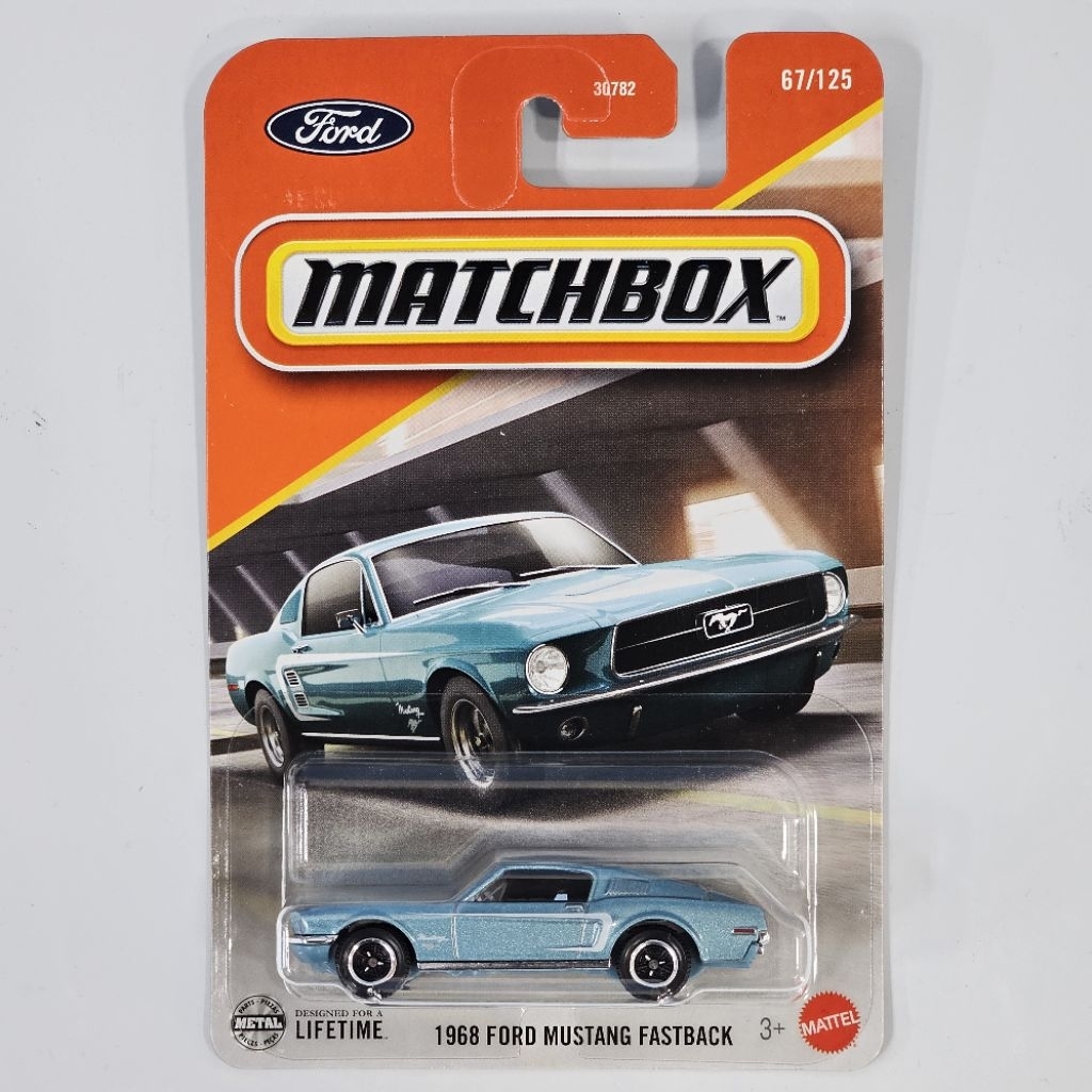2025 MATCHBOX 1968 FORD MUSTANG FASTBACK | Shopee Malaysia