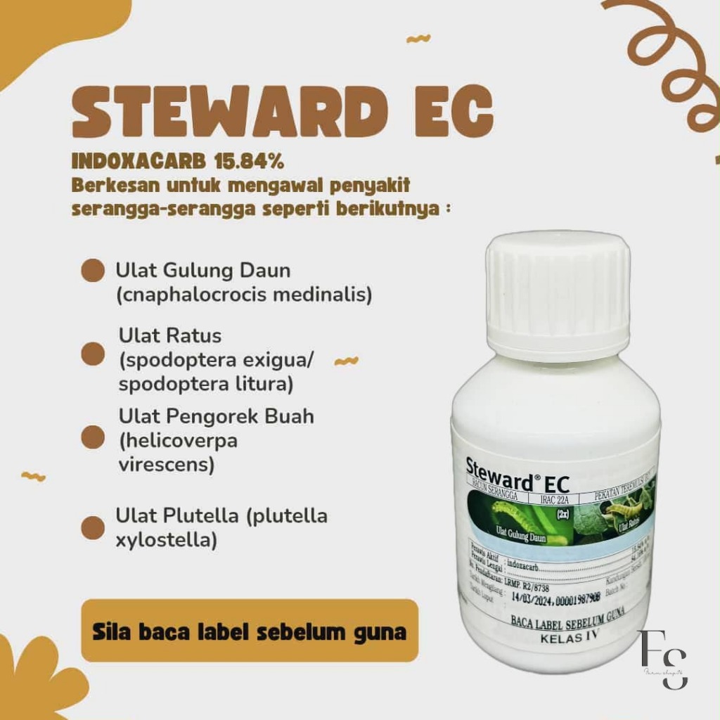 FMC STEWARD EC 100ML RACUBN ULAT GULUNG DAUN | Shopee Malaysia