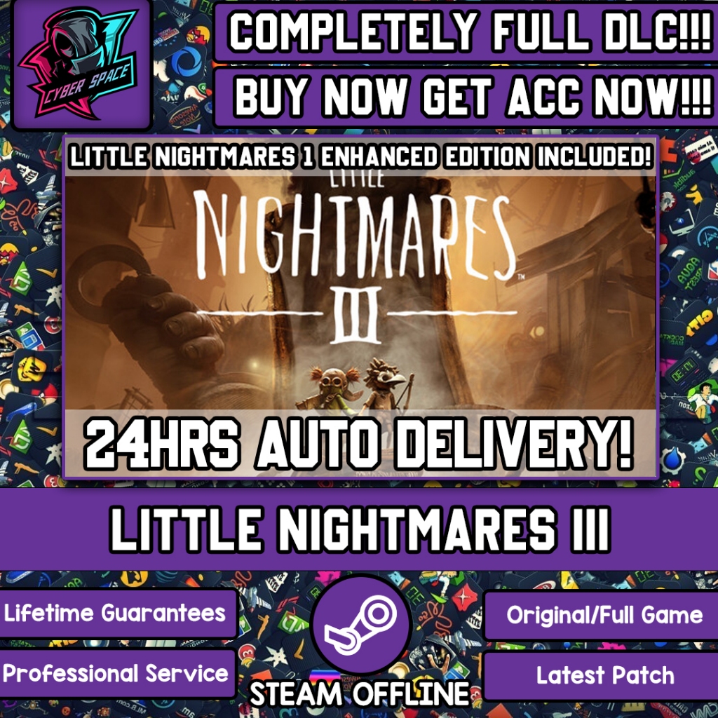 Little Nightmares III [Auto Delivery] [Steam Offline] [Full DLC] Cyber ...