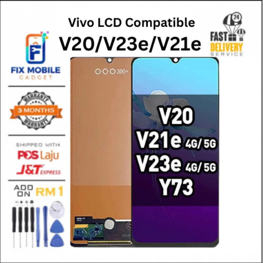 LCD Compatible for Vivo V20 / V23e / C21e / Y73 4G 5G Grade TFT OLED ...