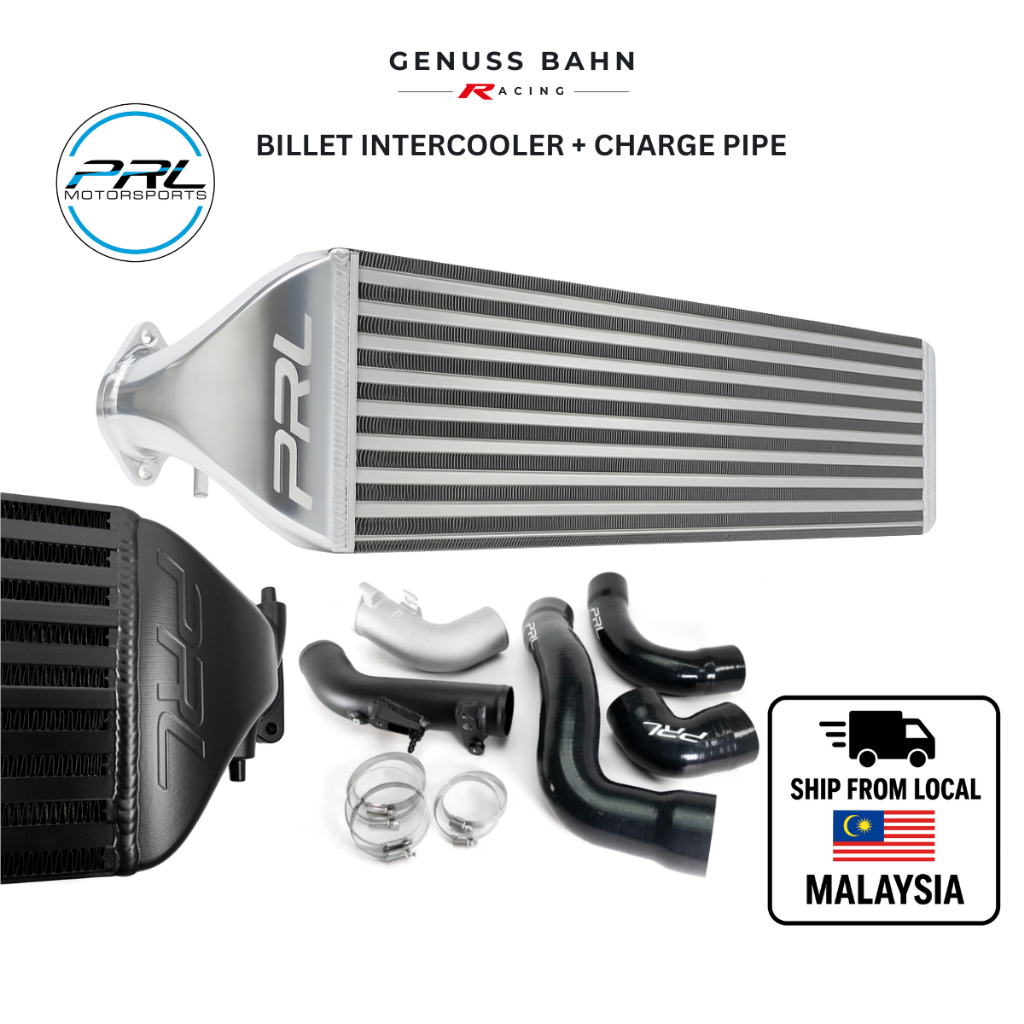 FL5 Honda Civic TYPE R PRL Billet Intercooler Upgrade Black/Raw ...