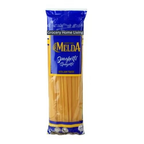 Melda Spaghetti Pasta Plain Noodle 500gm / Melda Macaroni Pasta Plain ...