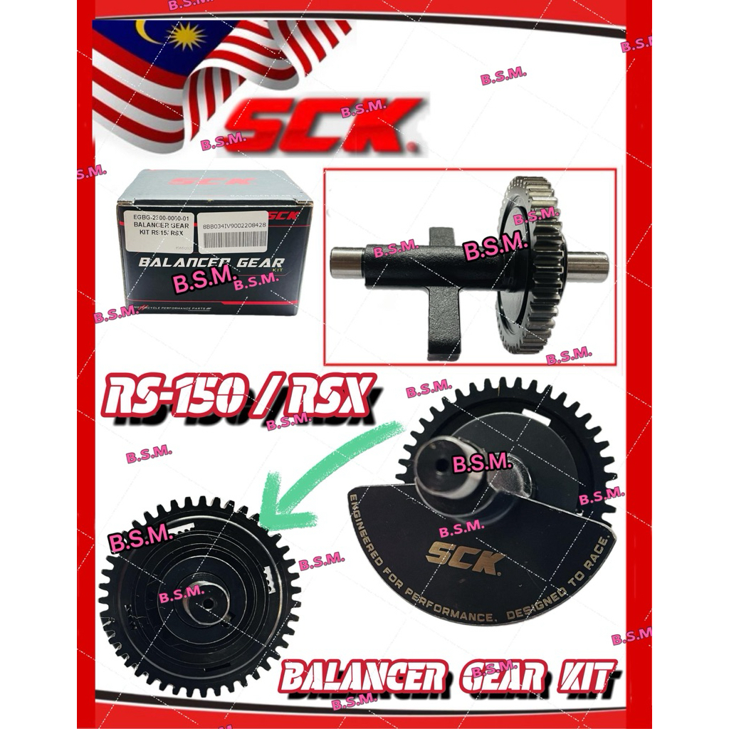 RS150 BALANCER GEAR KIT SCK RSX BALANCER GEAR RS 150 | Shopee Malaysia