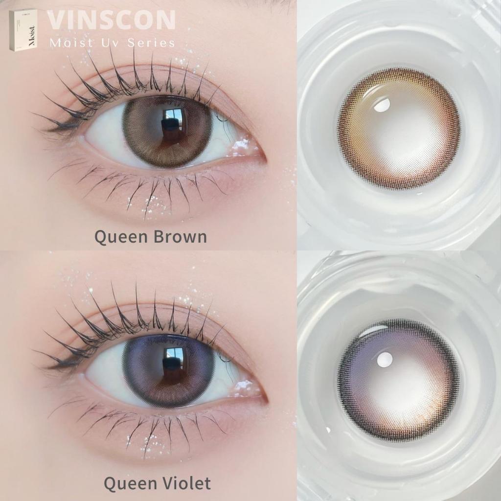 Vinscon Queen 15mm (Moist Uv Series ) Monthly Contact Lens | Shopee ...