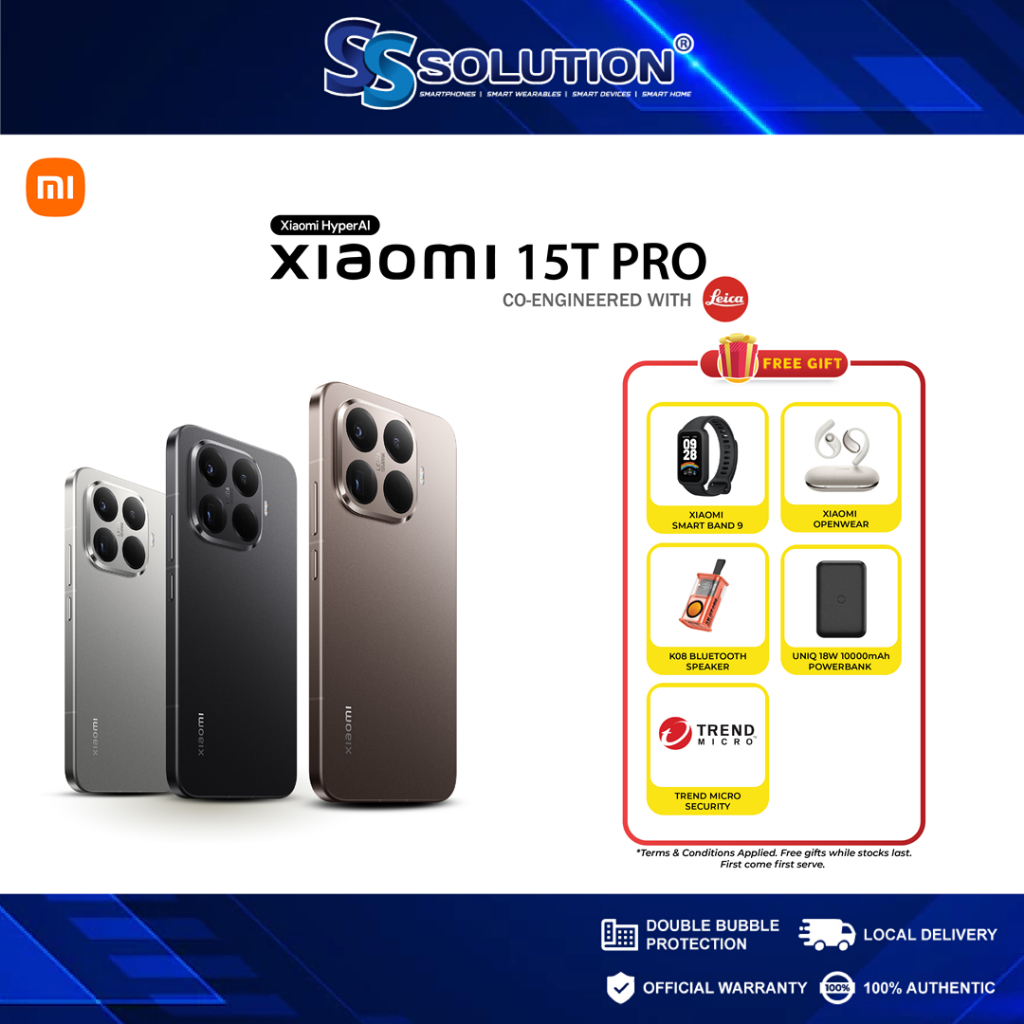 Xiaomi 15T PRO 5G l Leica 5x pro telephoto camera l 12GB RAM + 256GB ...