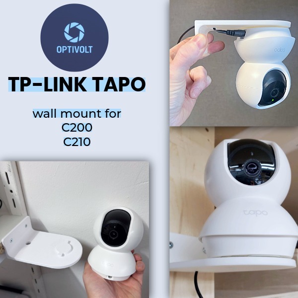 [READYSTOCK] TP-Link Tapo C200 C210 & C220 IP Cam Wall Mount Bracket ...