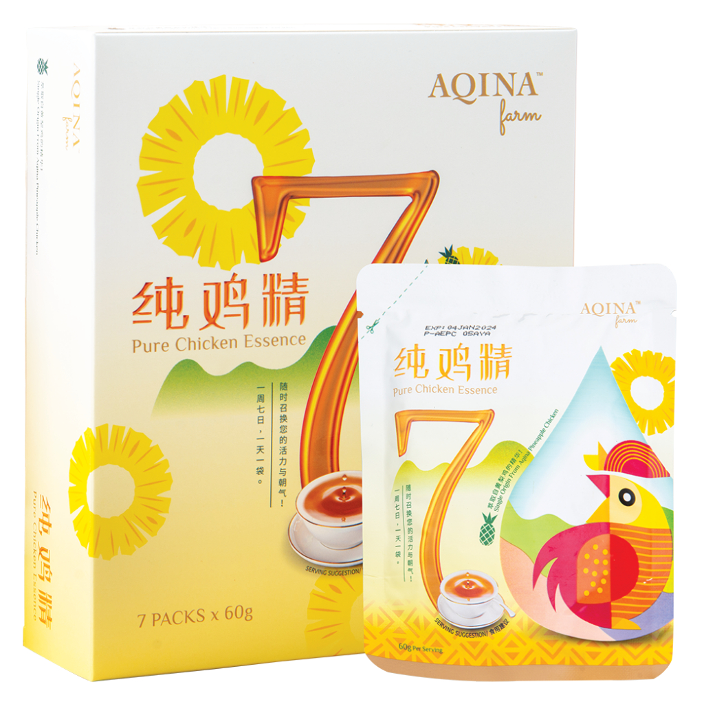 AQINA Farm - Premium Pineapple Chicken Essence Drink | Shopee Malaysia