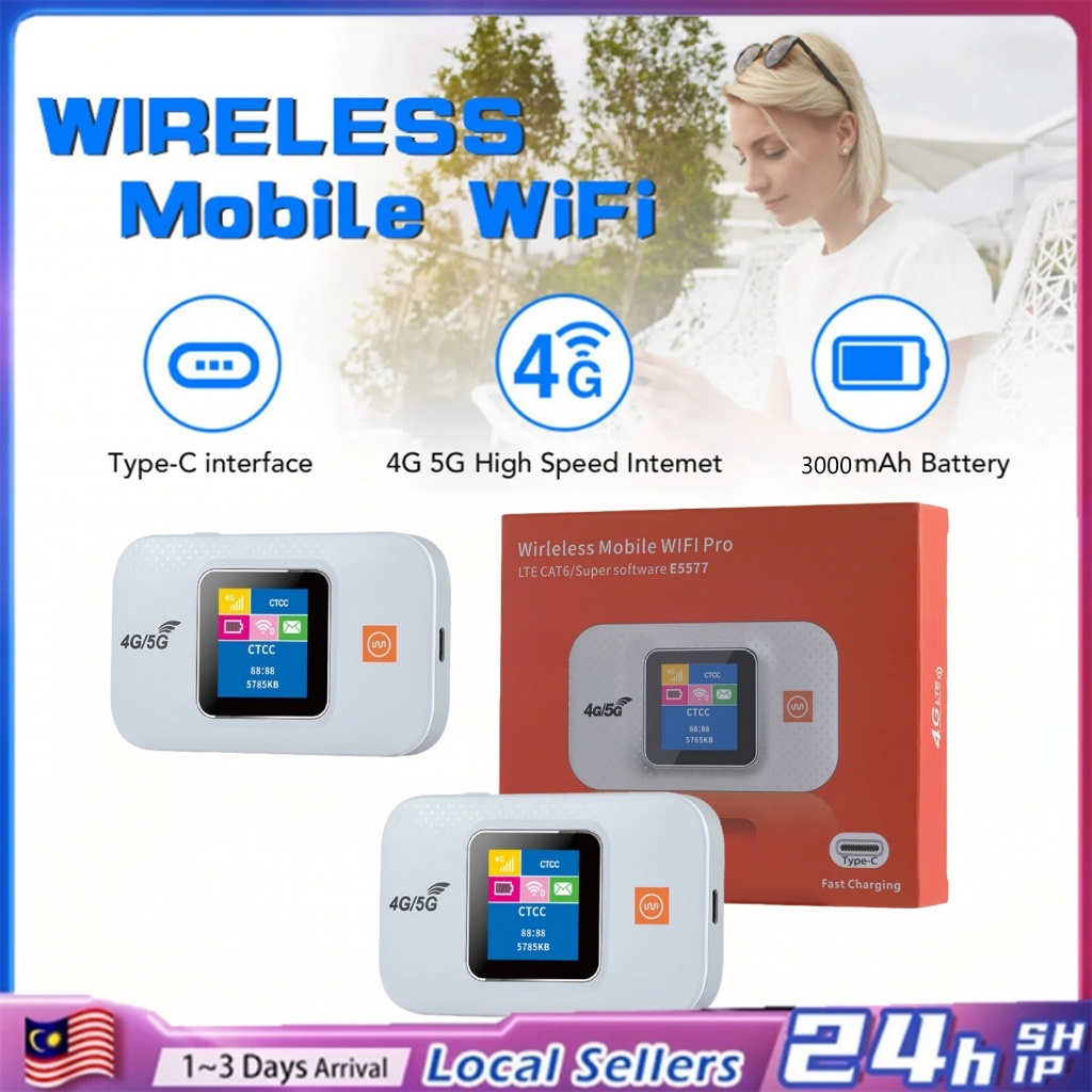 Mini USB WiFi 4G LTE 600Mbps Mifi Router Hotspot SIM Card Outdoor ...