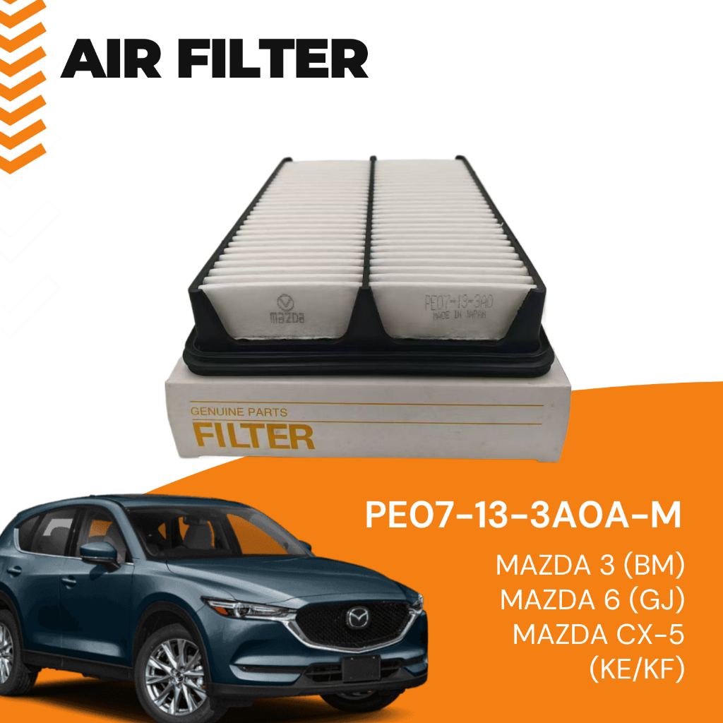 ORIGINAL MAZDA ENGINE AIR FILTER MAZDA 3, MAZDA 6, CX5 CX-5 2.0 2.5 ...