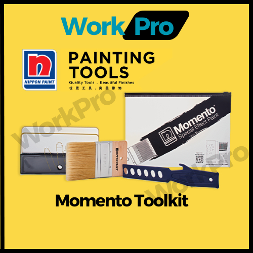 NIPPON PAINT Momento Toolkit/ Momento Special Effect Paint Brush Set ...